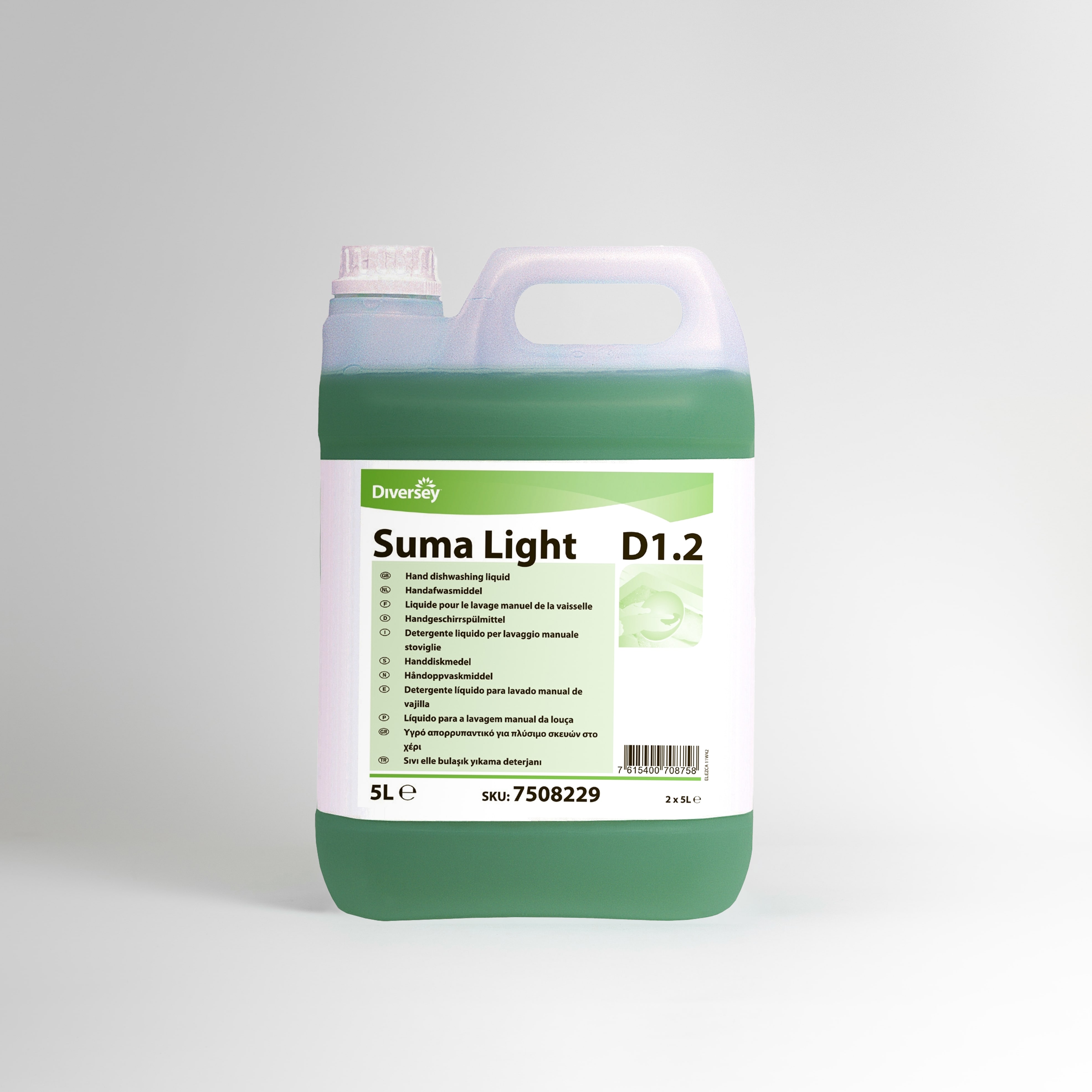 Suma Light D1.2 Детергент за рачно миење садови 5l | Pro Higiena